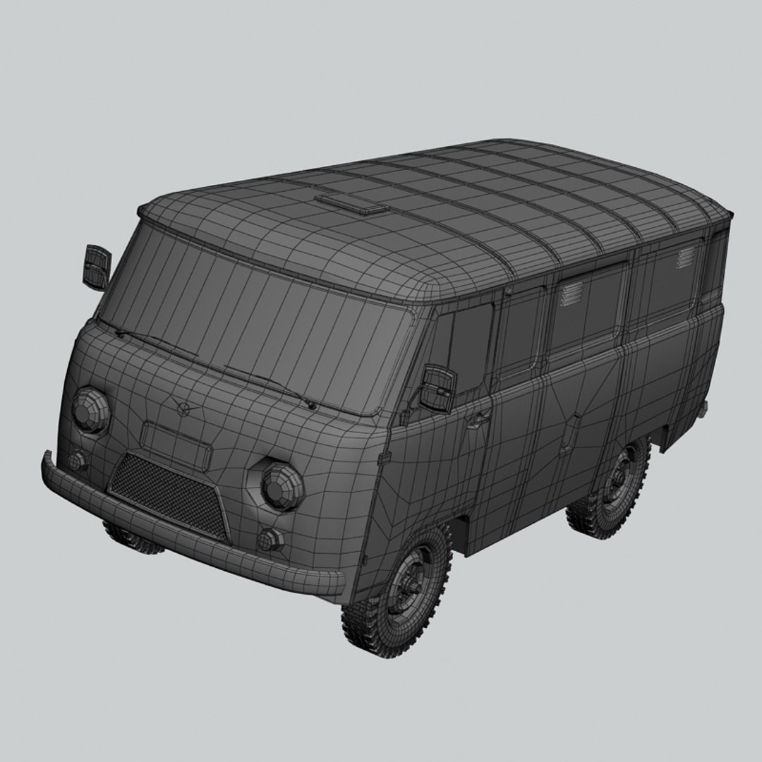 3d Model Uaz