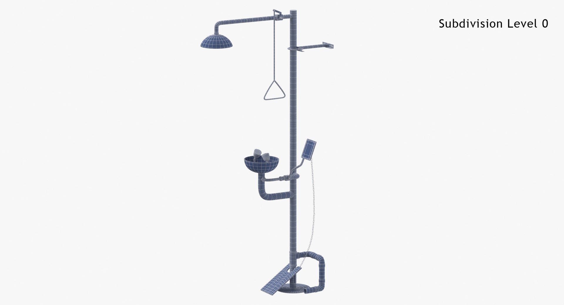 Lab Shower 3D - TurboSquid 1884945