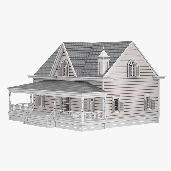 3D model cottage house home - TurboSquid 1285392