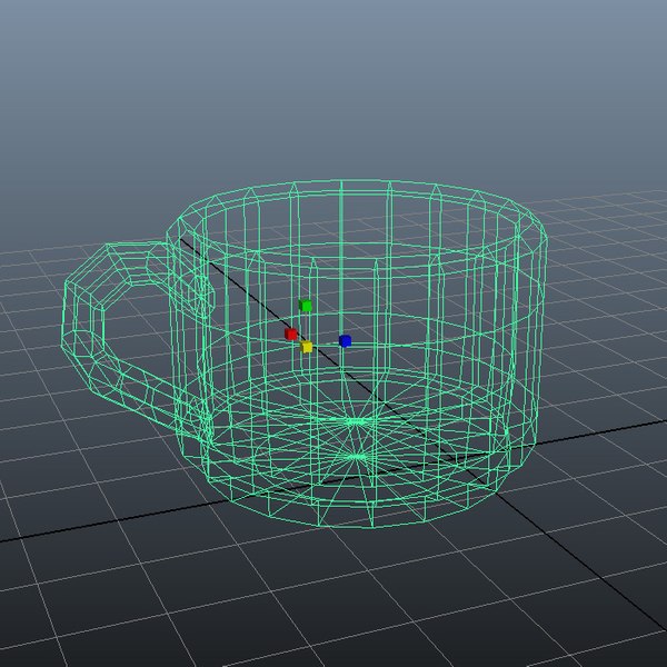 3d model coffee table cup