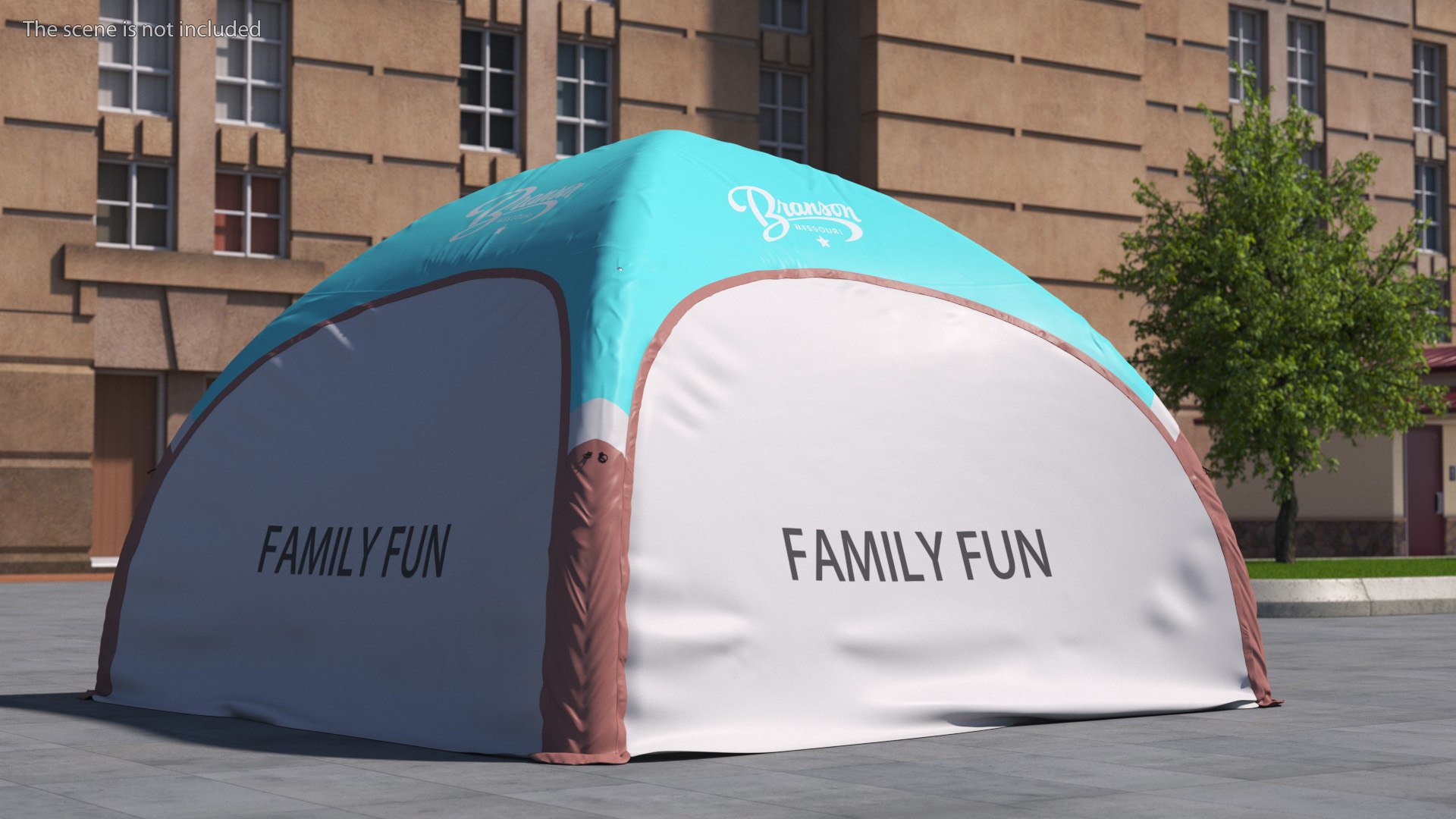 Pneumatic Branson Tent Model - TurboSquid 2310902