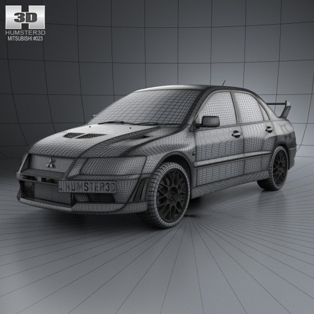 3d 2001 lancer mitsubishi model