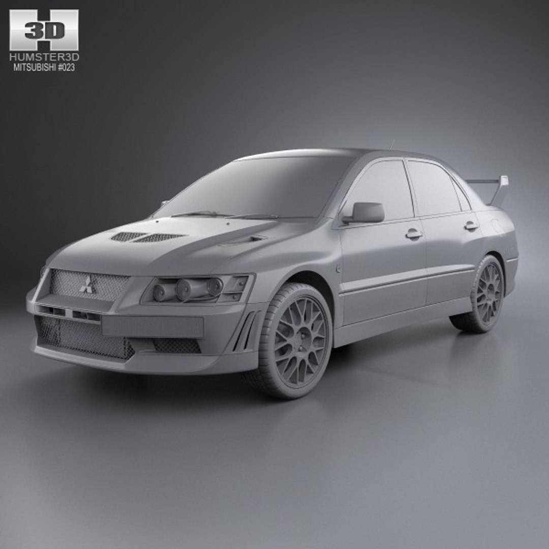 3d 2001 lancer mitsubishi model