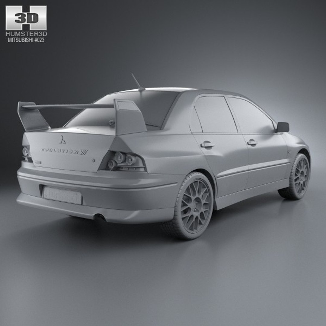 3d 2001 lancer mitsubishi model