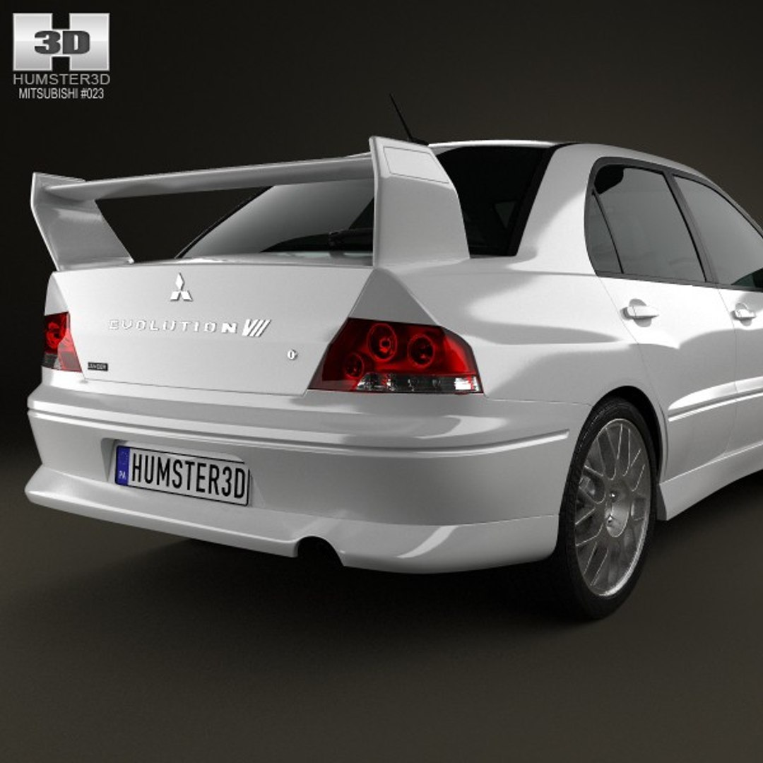 3d 2001 lancer mitsubishi model