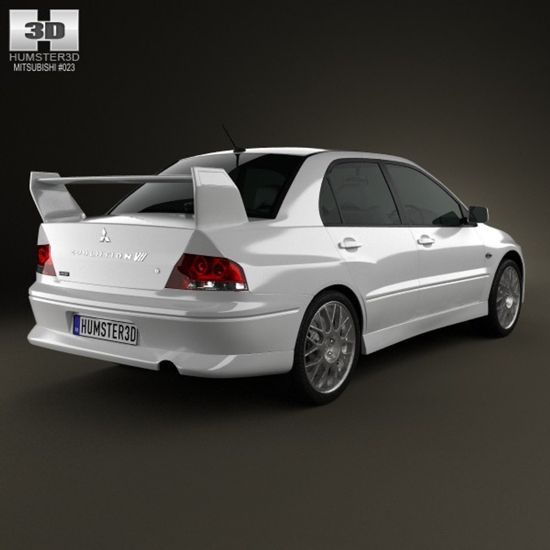 3d 2001 lancer mitsubishi model