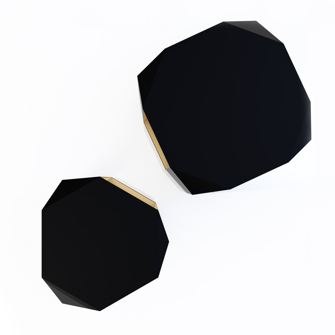 3d Donghia Origami Tables Model
