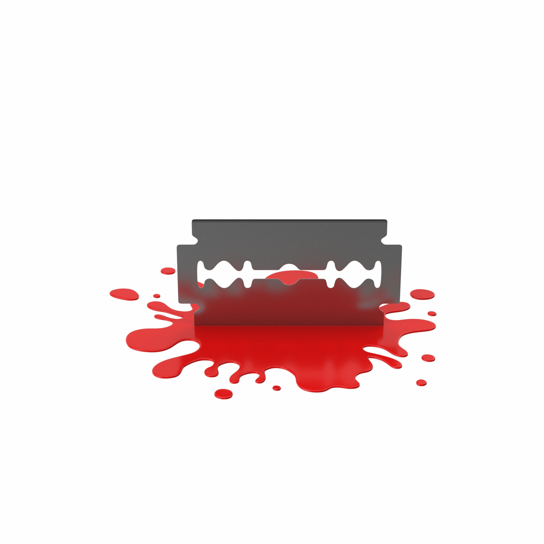 Razor And Blood 3D - TurboSquid 2281088