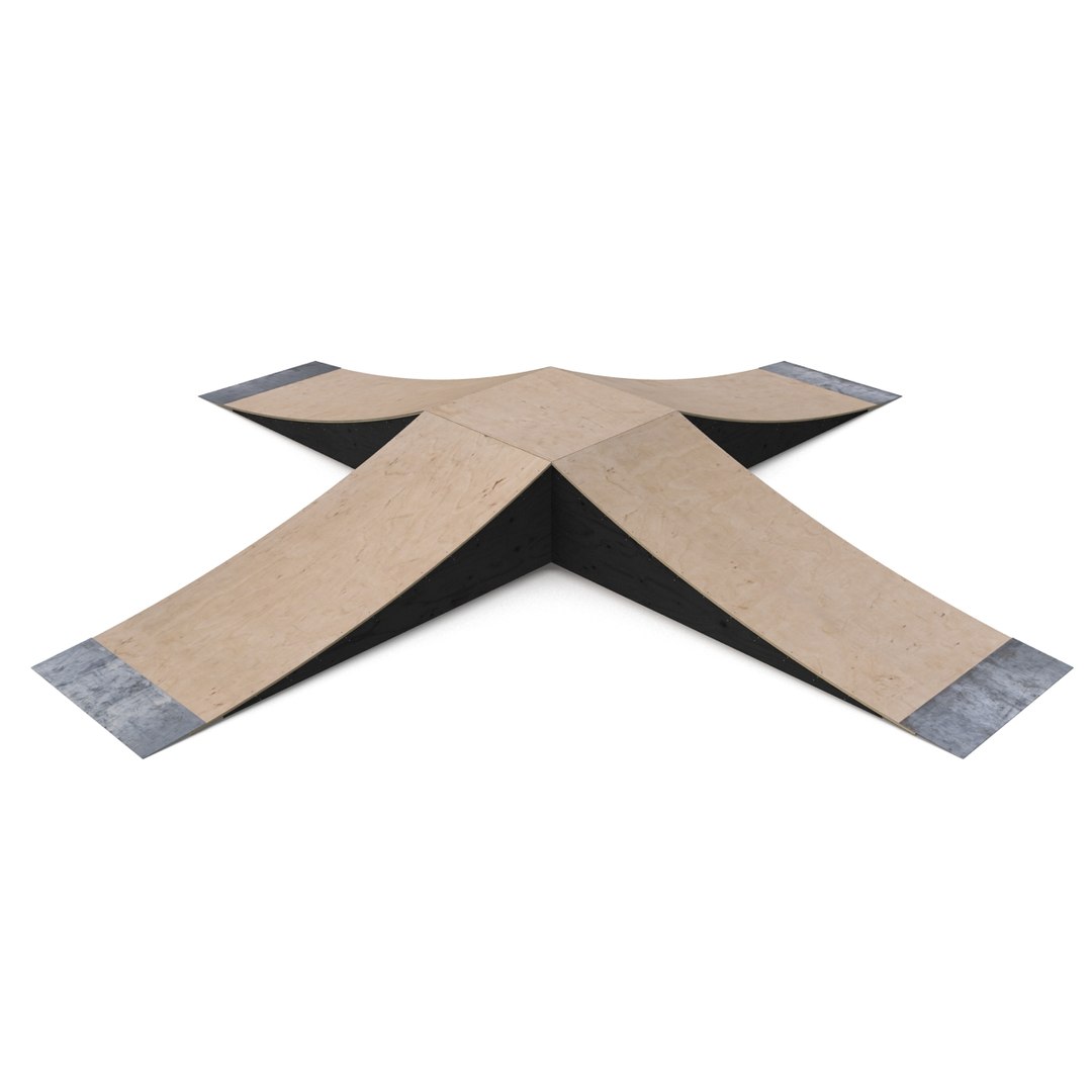 4 Sided Skate Ramp 3ds