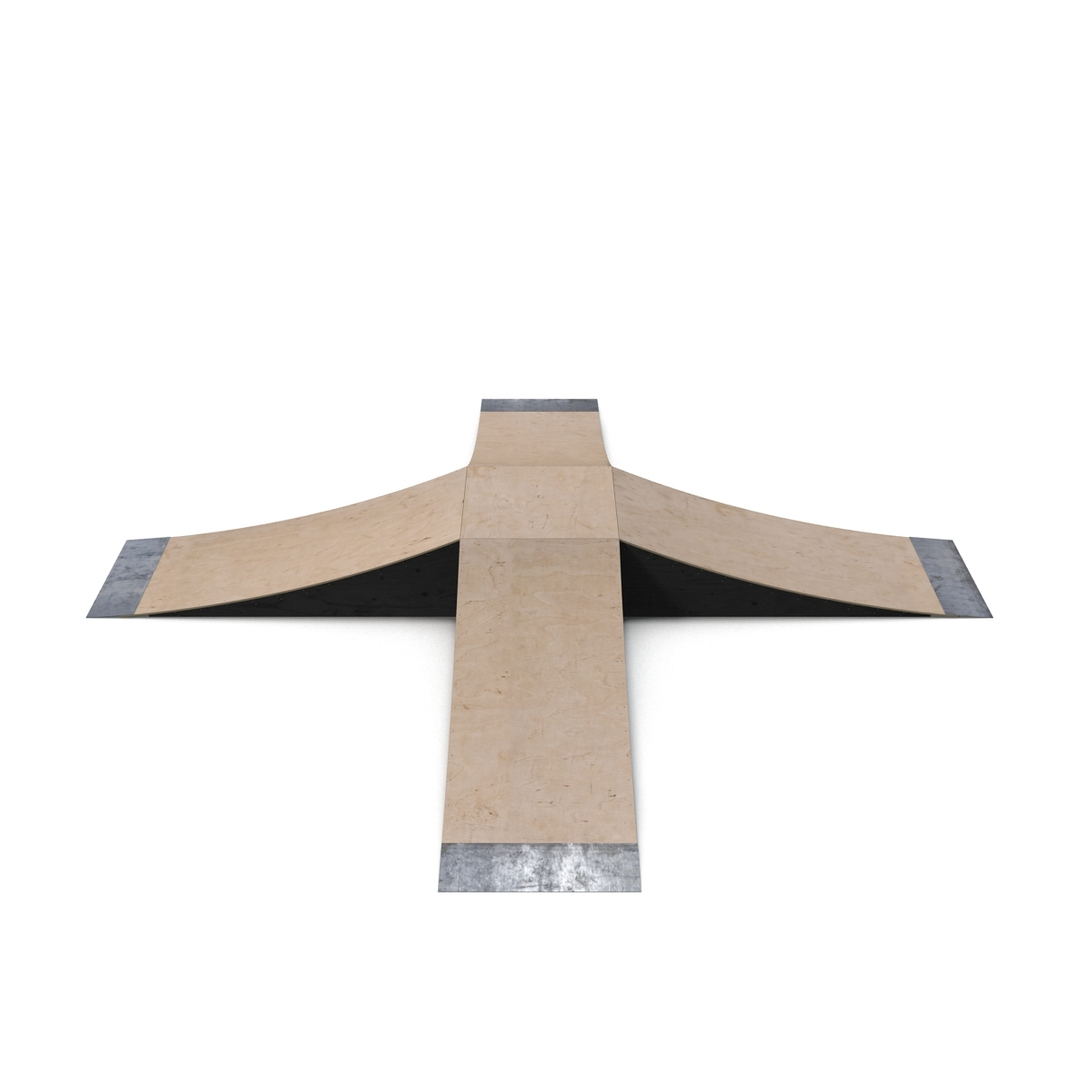 4 Sided Skate Ramp 3ds