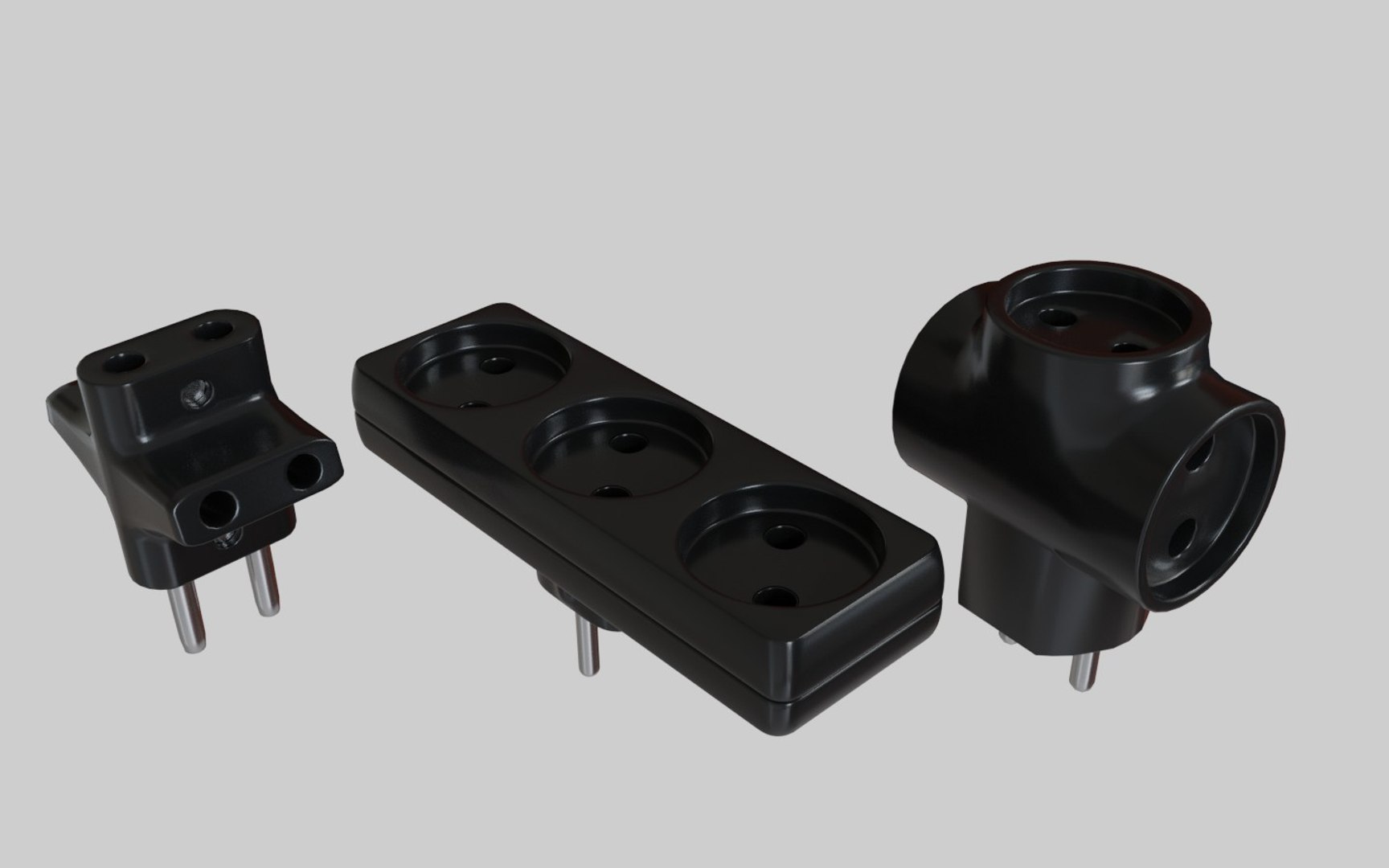 3D Model Electrical Tees - TurboSquid 1230224