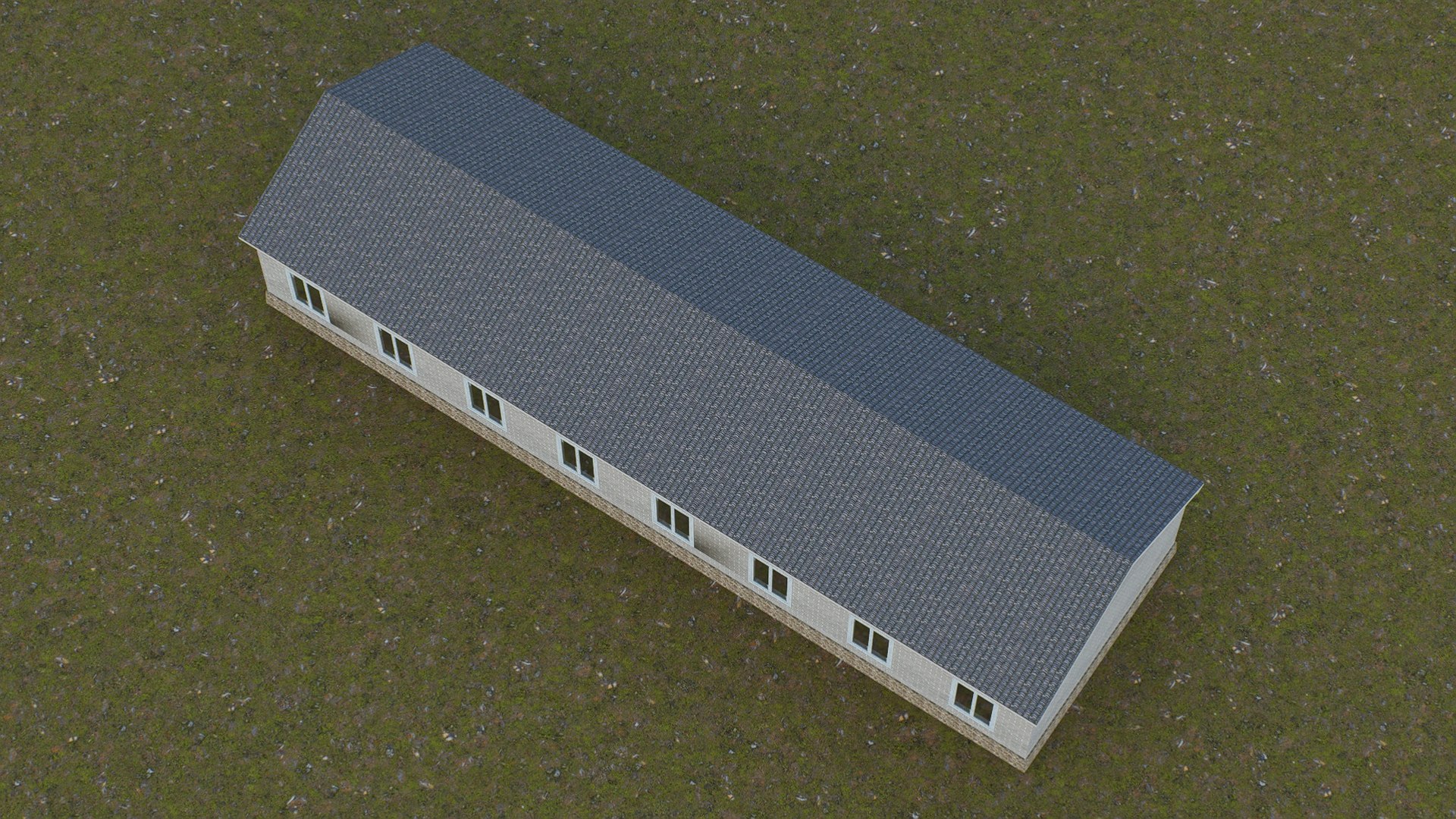 3D Rural Self-built House Model - TurboSquid 2507712