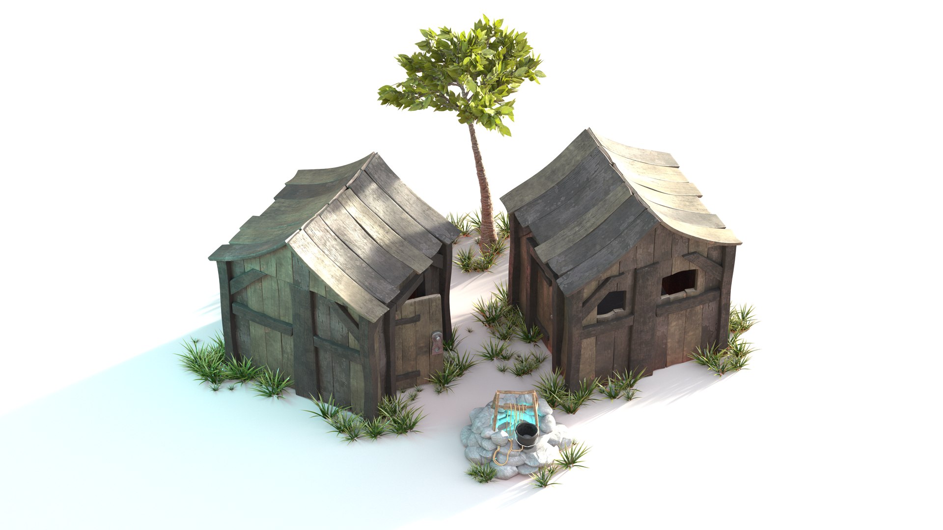 Pioneer House Level 1 3D Model - TurboSquid 1827154