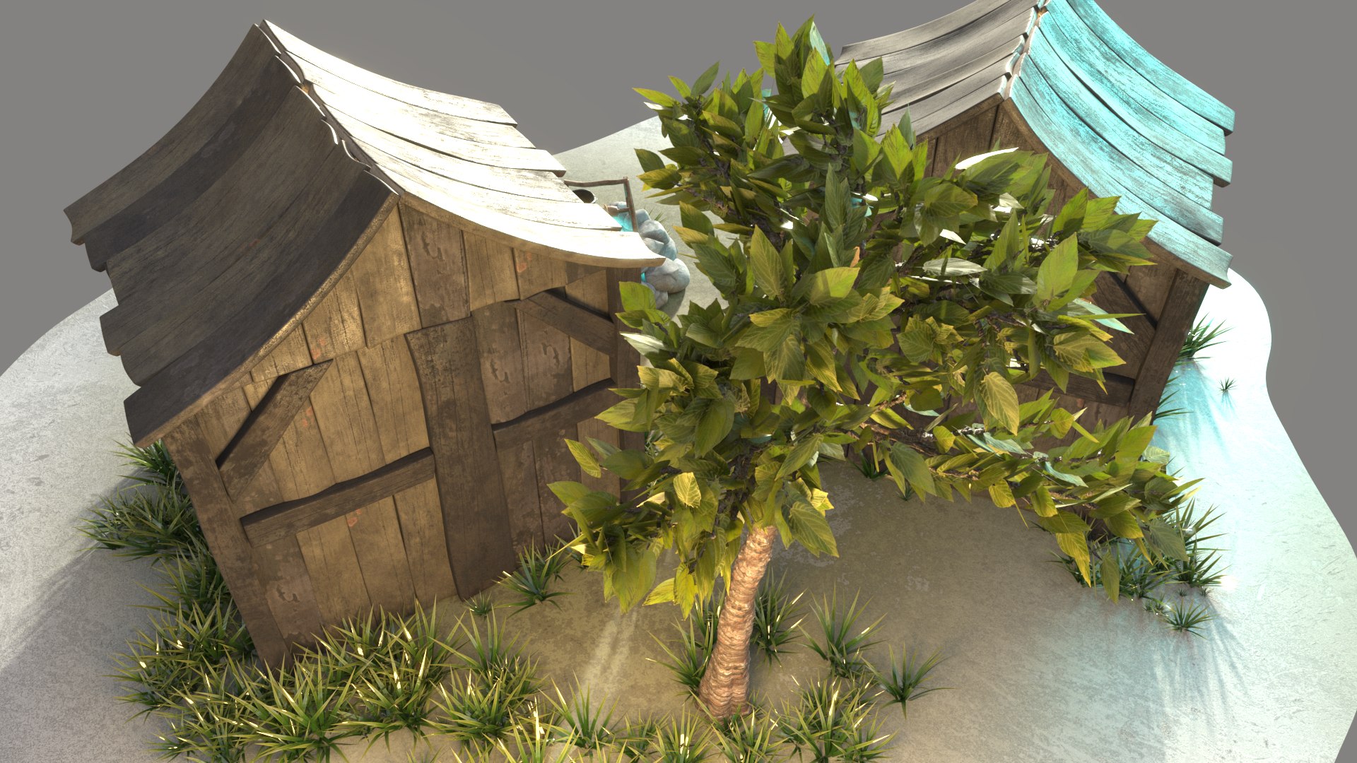 Pioneer House Level 1 3D Model - TurboSquid 1827154