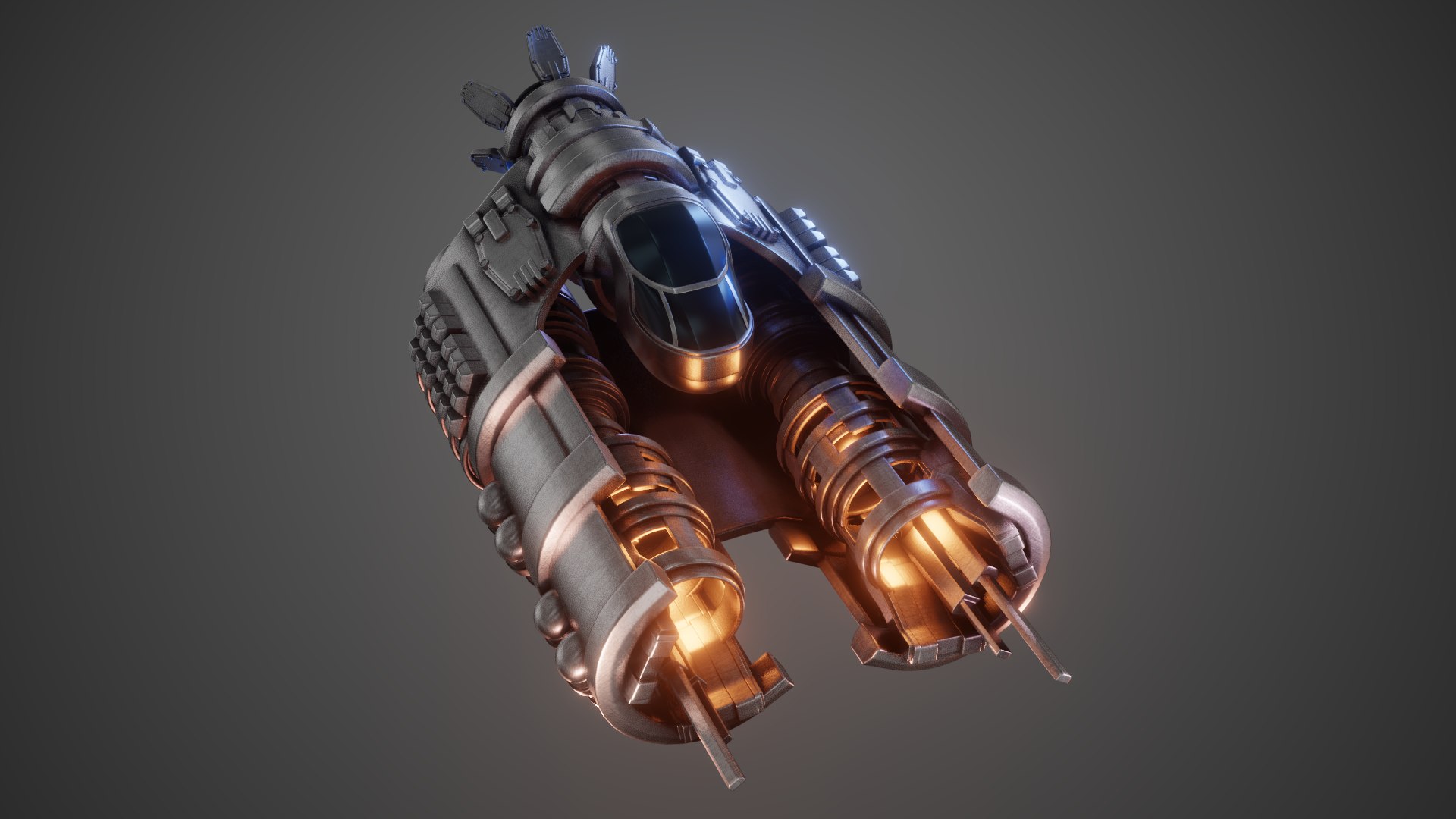 Spaceship Engine 3D - TurboSquid 1615441