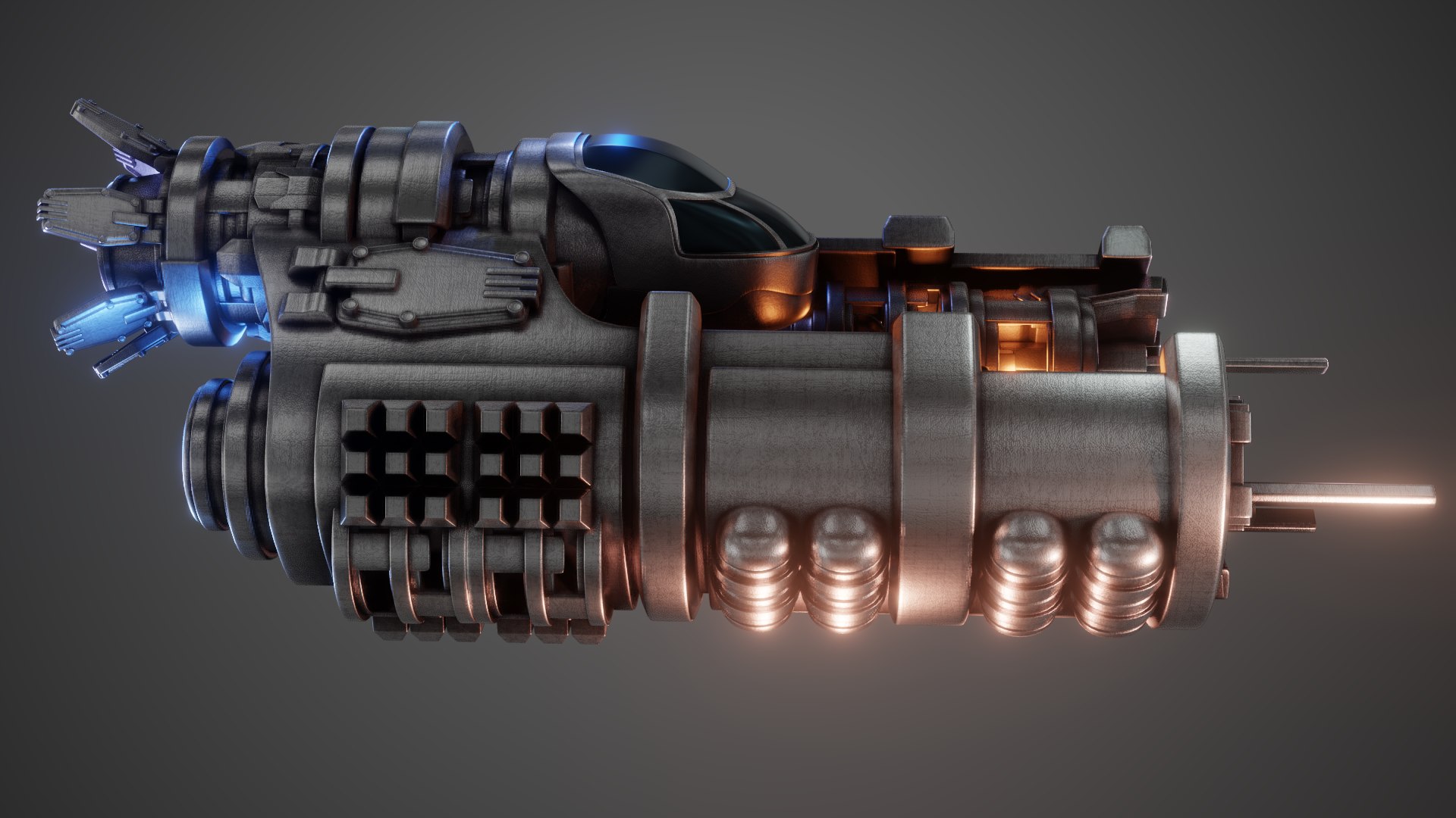 Spaceship Engine 3D - TurboSquid 1615441