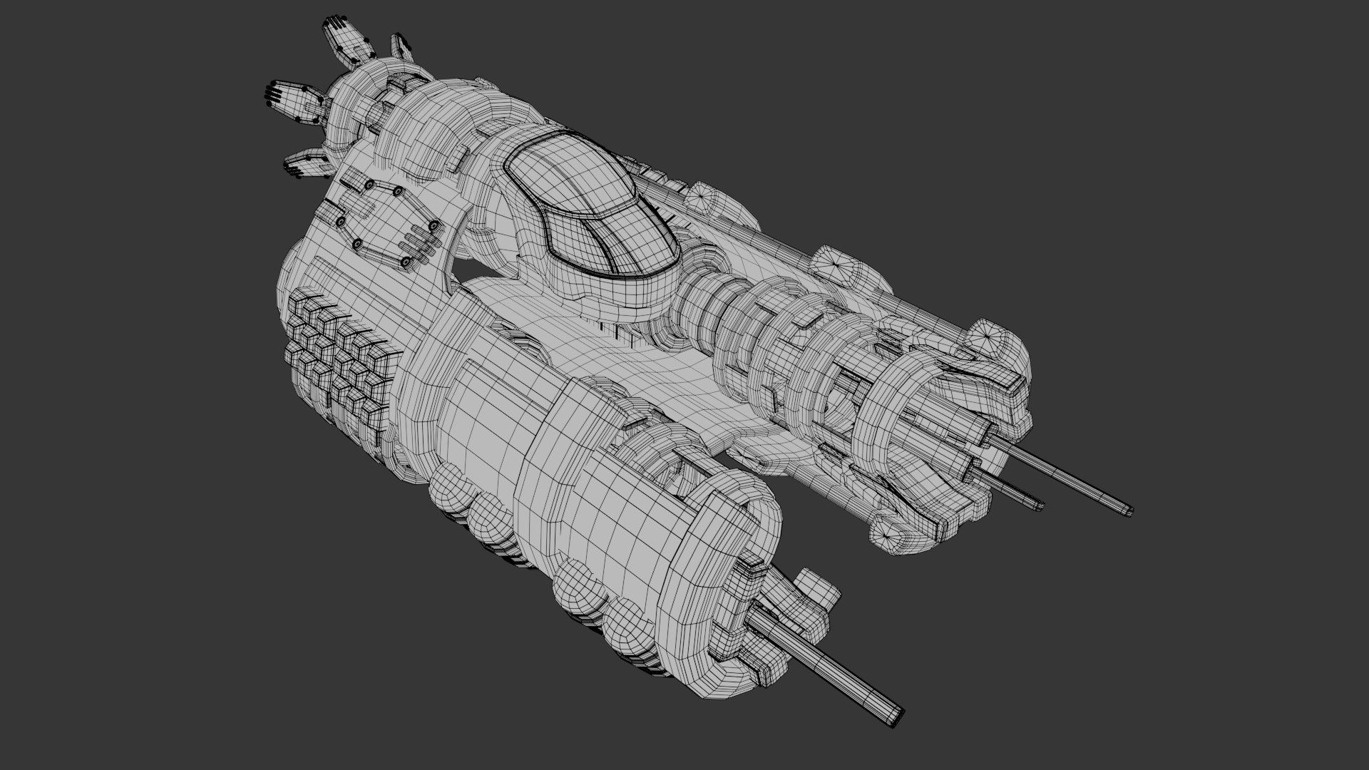 Spaceship Engine 3D - TurboSquid 1615441
