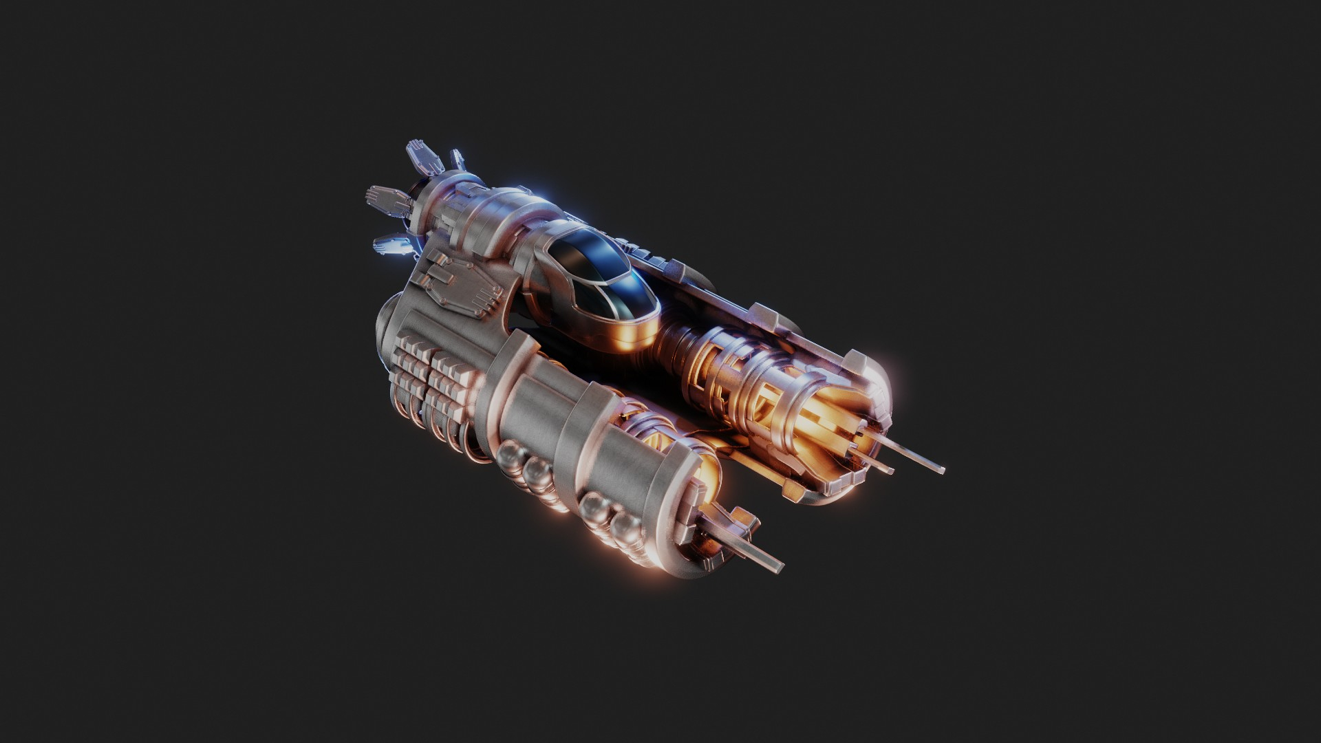 Spaceship Engine 3D - TurboSquid 1615441