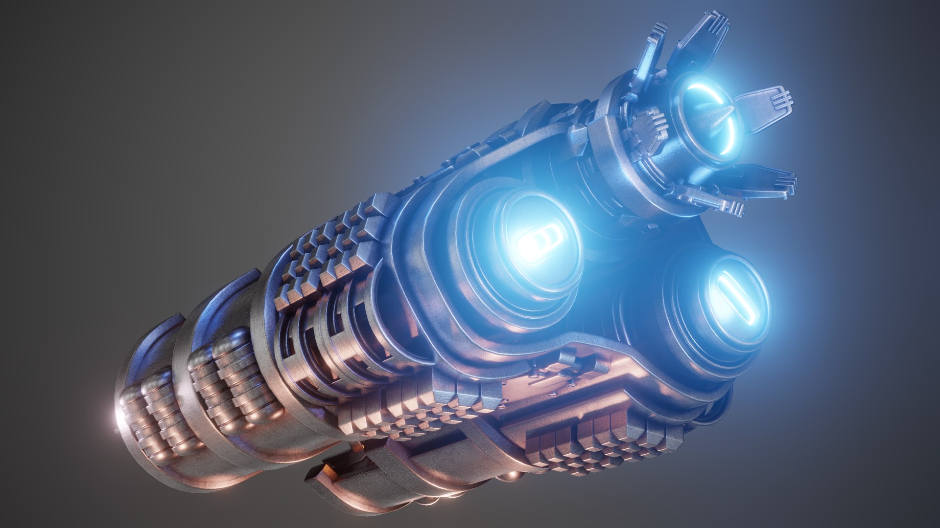 Spaceship Engine 3D - TurboSquid 1615441