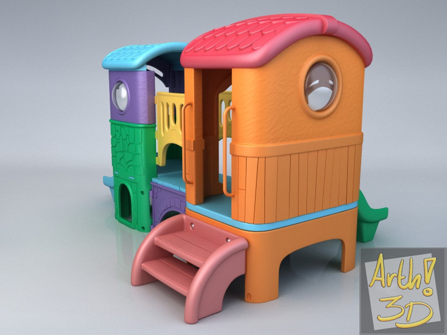 3d - Clubhouse Model