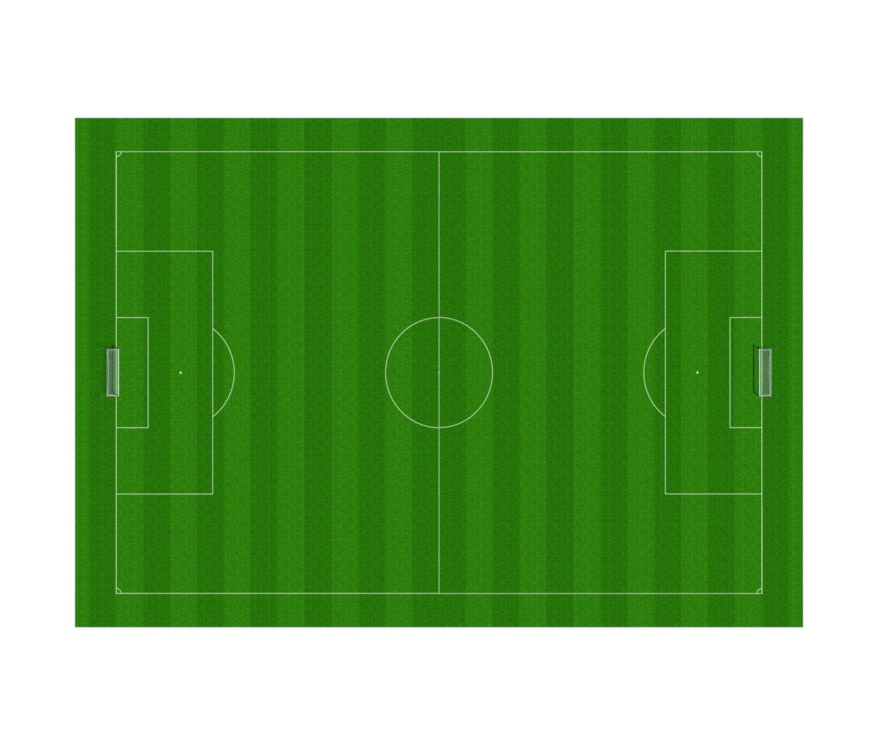 3D Soccer Field - TurboSquid 1401656