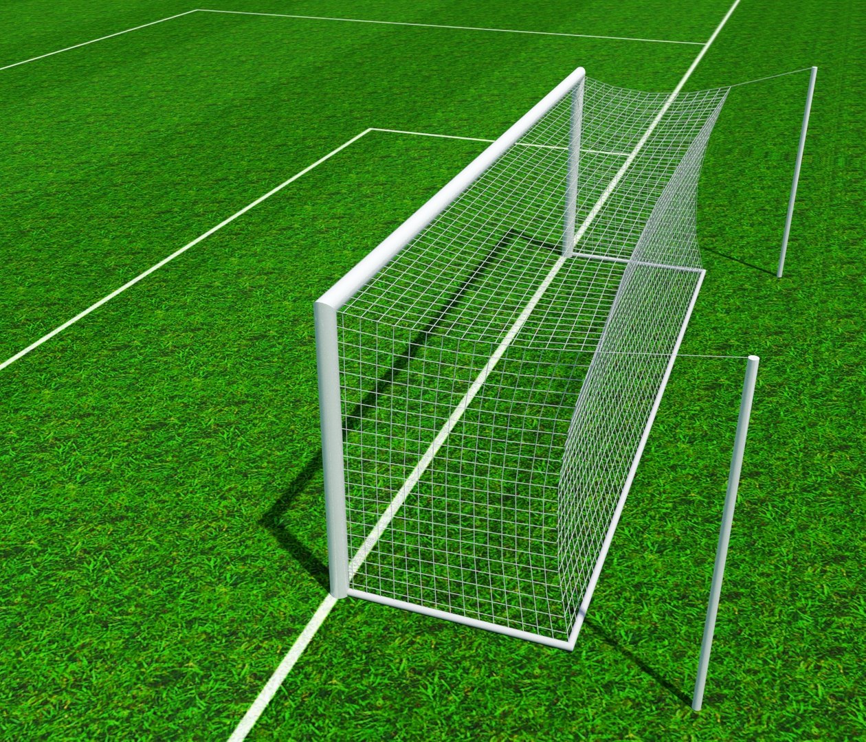 3D Soccer Field - TurboSquid 1401656