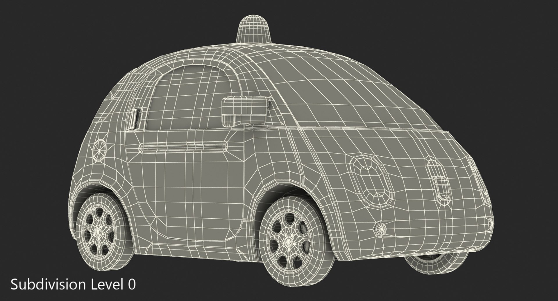 3D Waymo Self Driving Car Model - TurboSquid 1264950