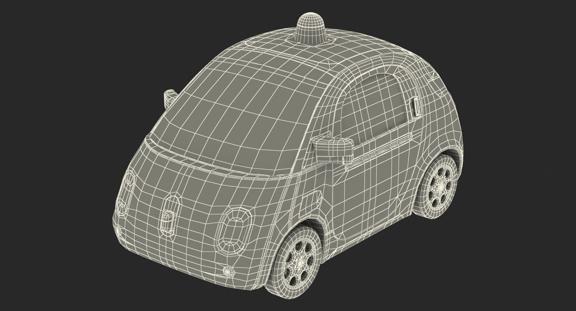 3D waymo self driving car model - TurboSquid 1264950