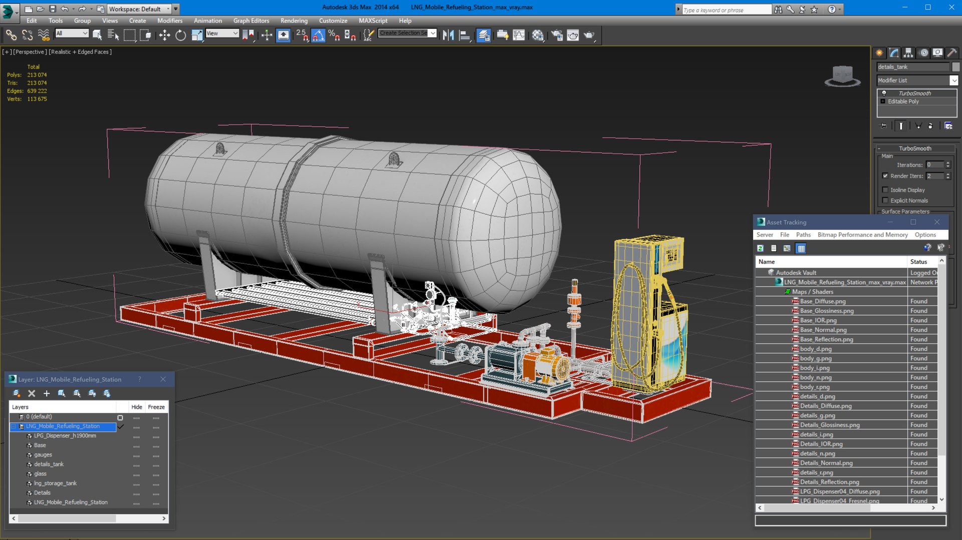 3D LNG Mobile Refueling Station - TurboSquid 1987013