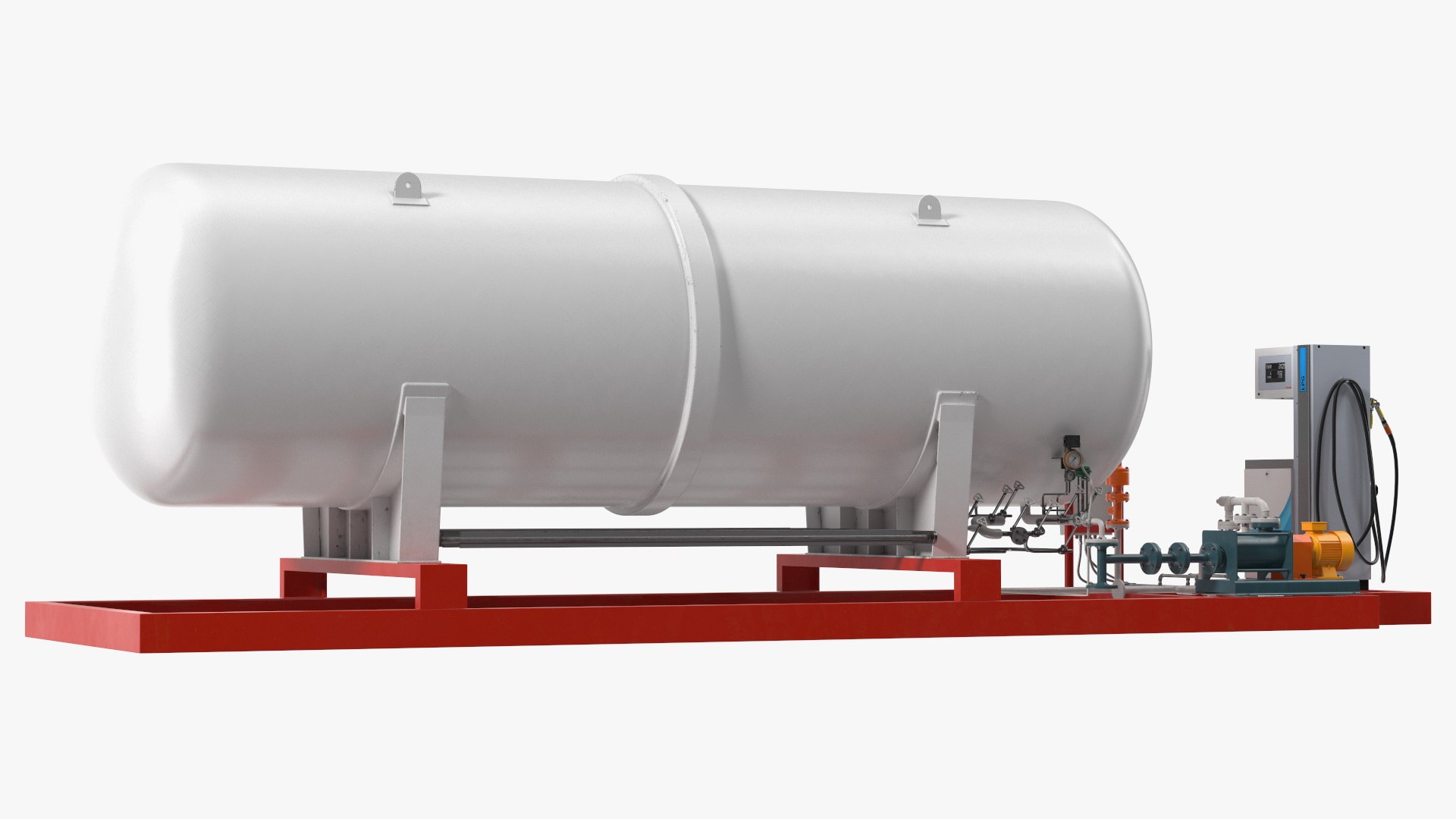 3D LNG Mobile Refueling Station - TurboSquid 1987013