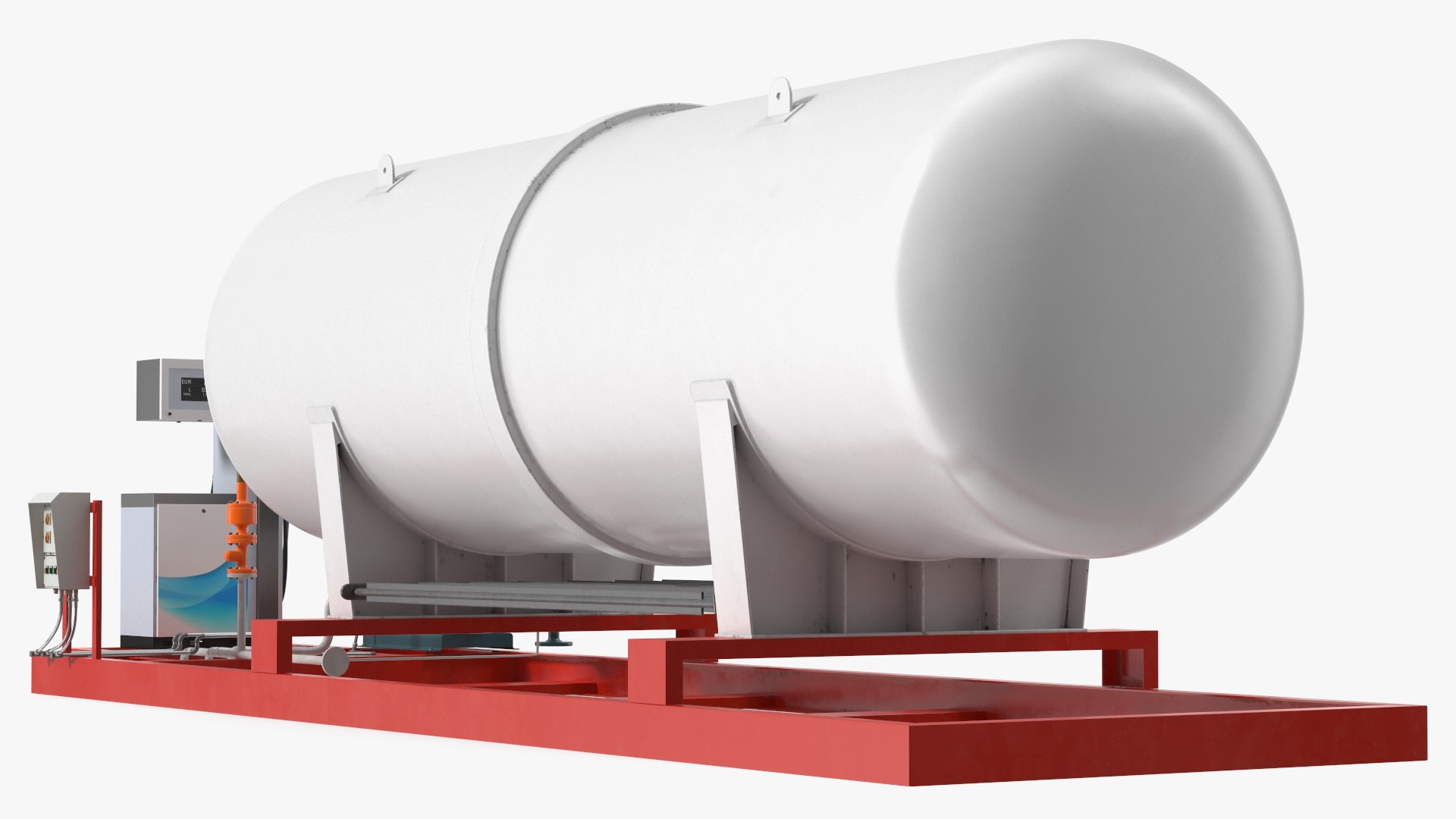 3D LNG Mobile Refueling Station - TurboSquid 1987013