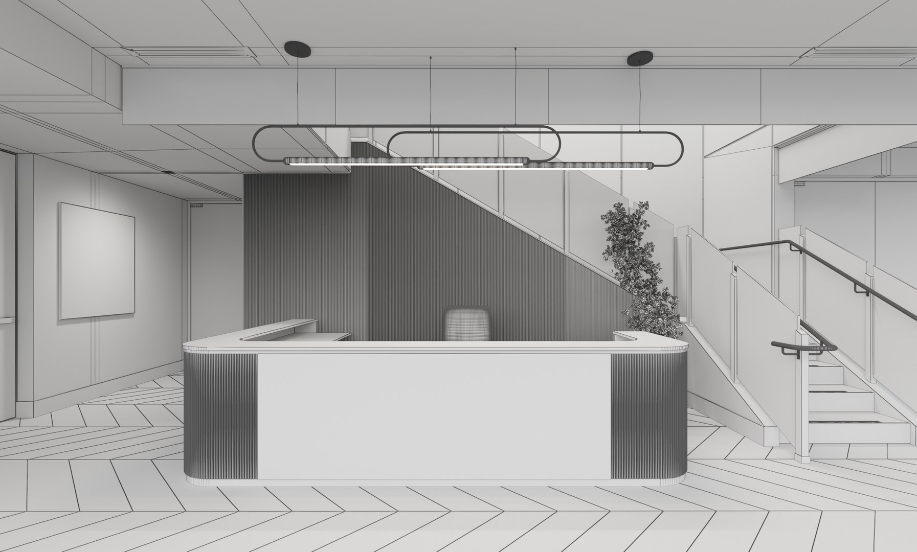 Reception Scene 1 3D Model - TurboSquid 2013812