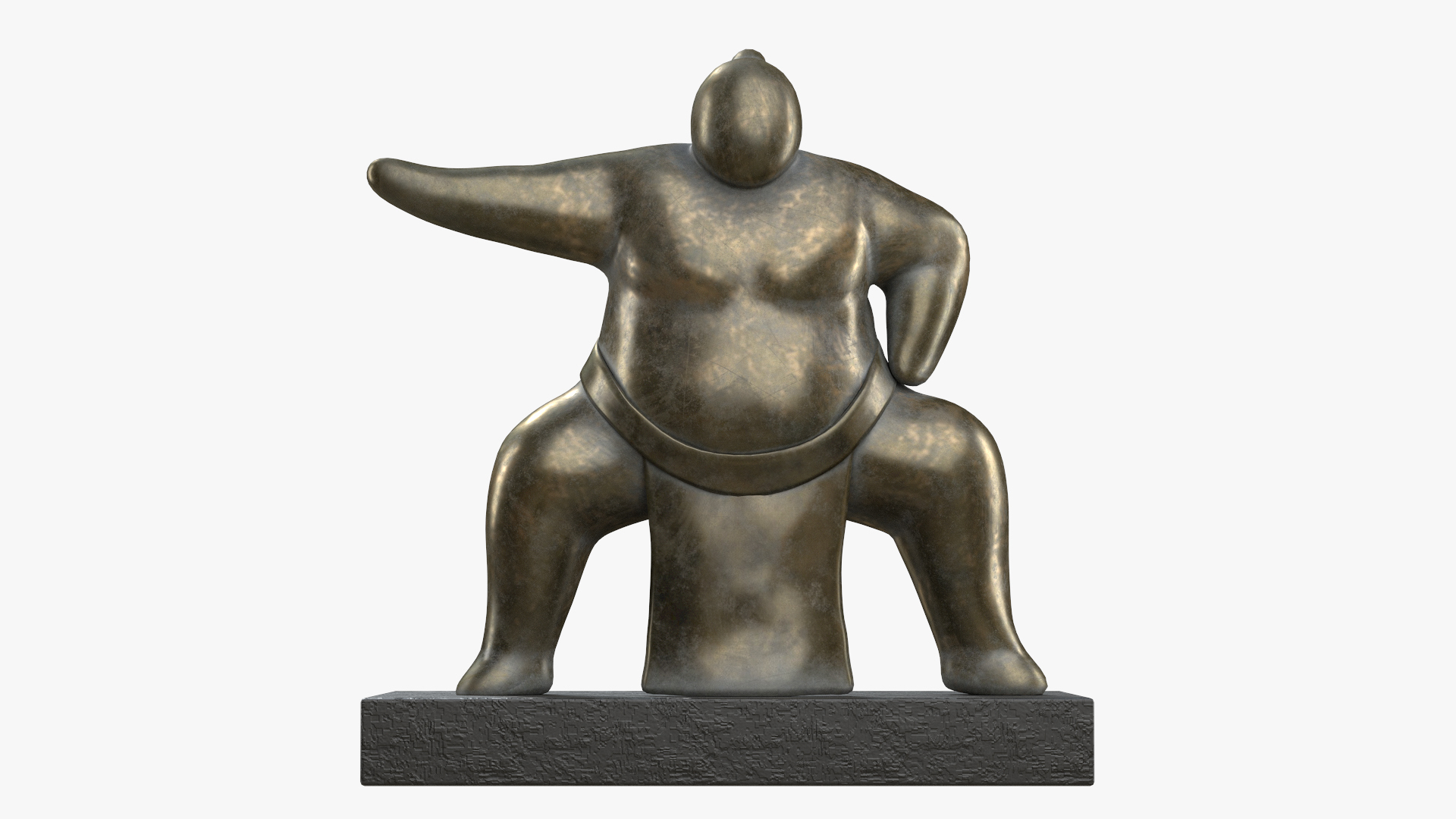 Sumo Wrestler Model - TurboSquid 1915419
