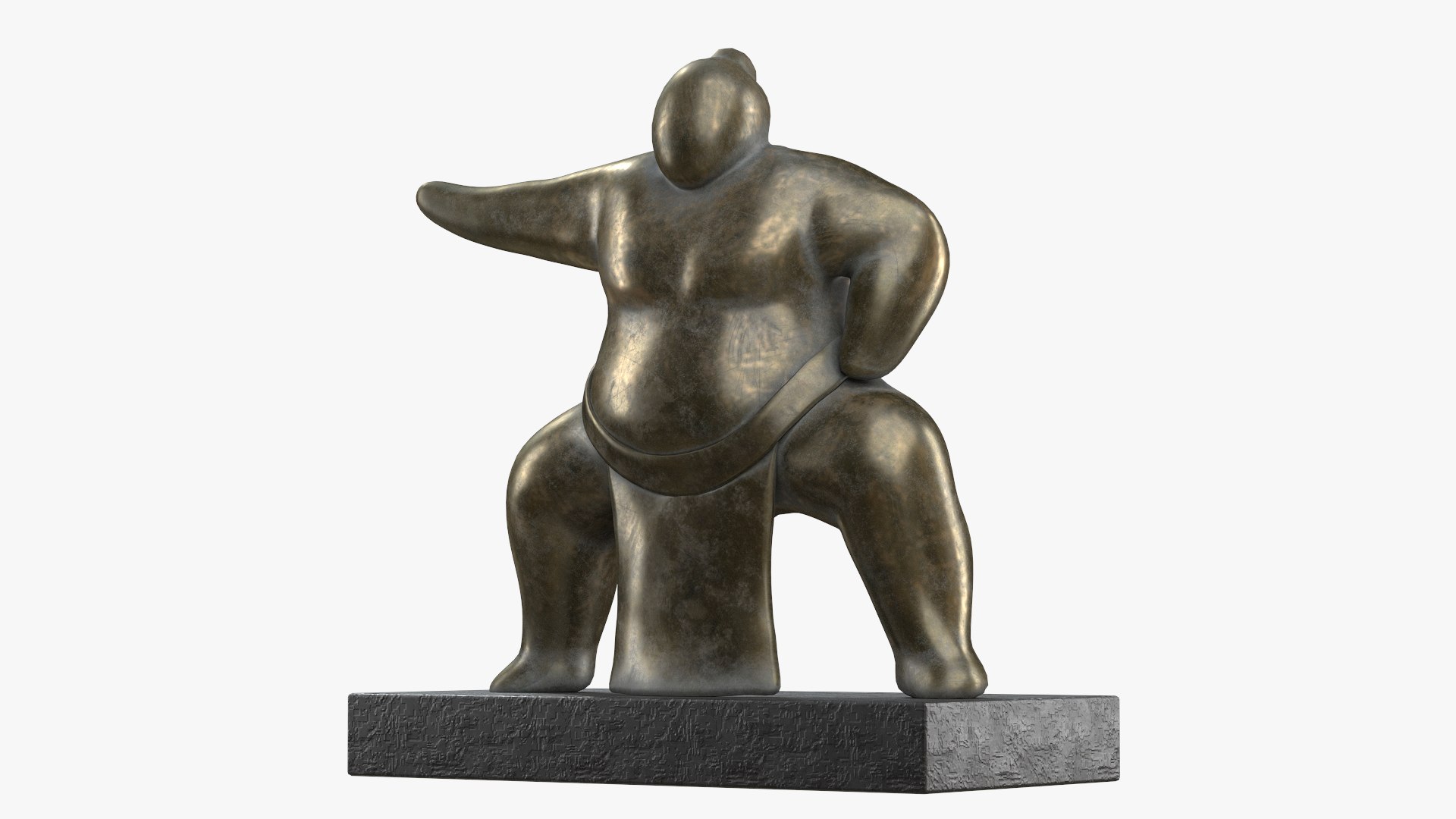 Sumo Wrestler model - TurboSquid 1915419