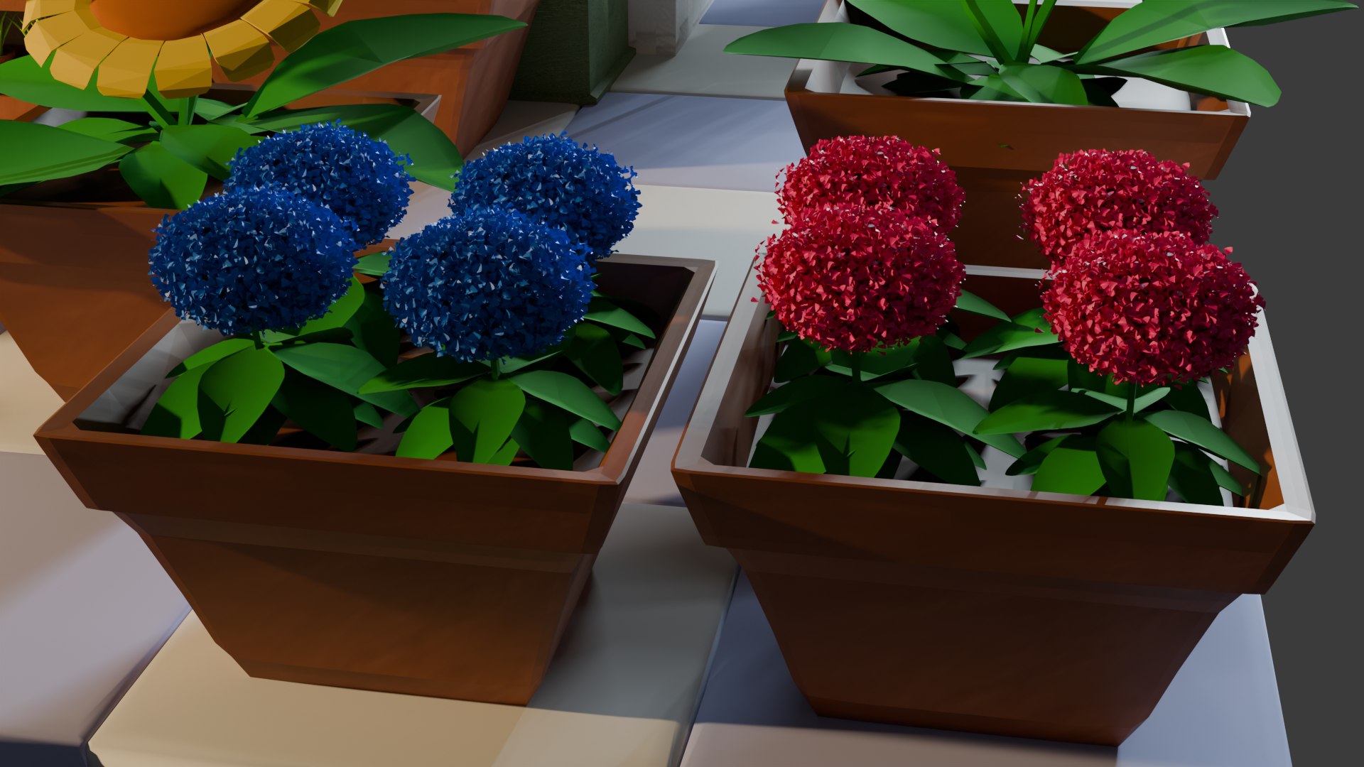 3D Flower Shop - TurboSquid 2288682