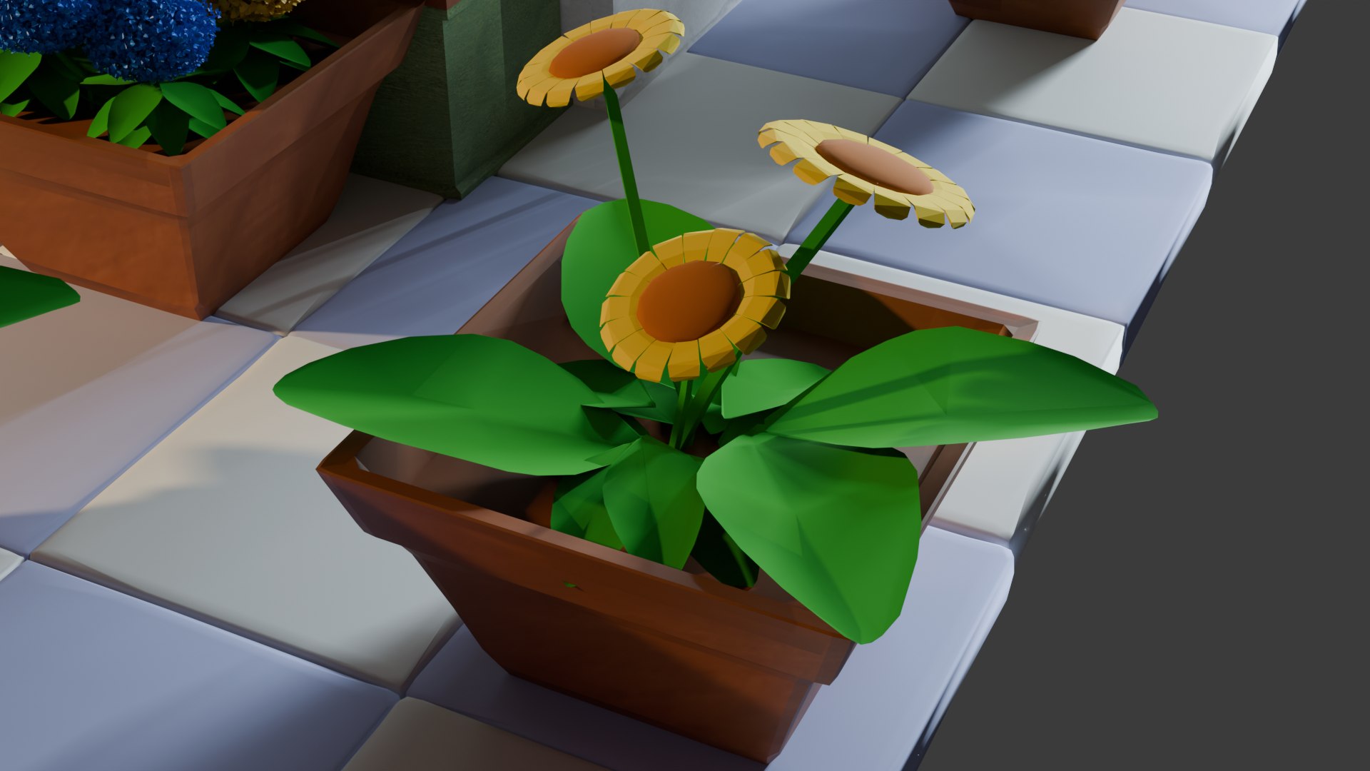 3D Flower Shop - TurboSquid 2288682