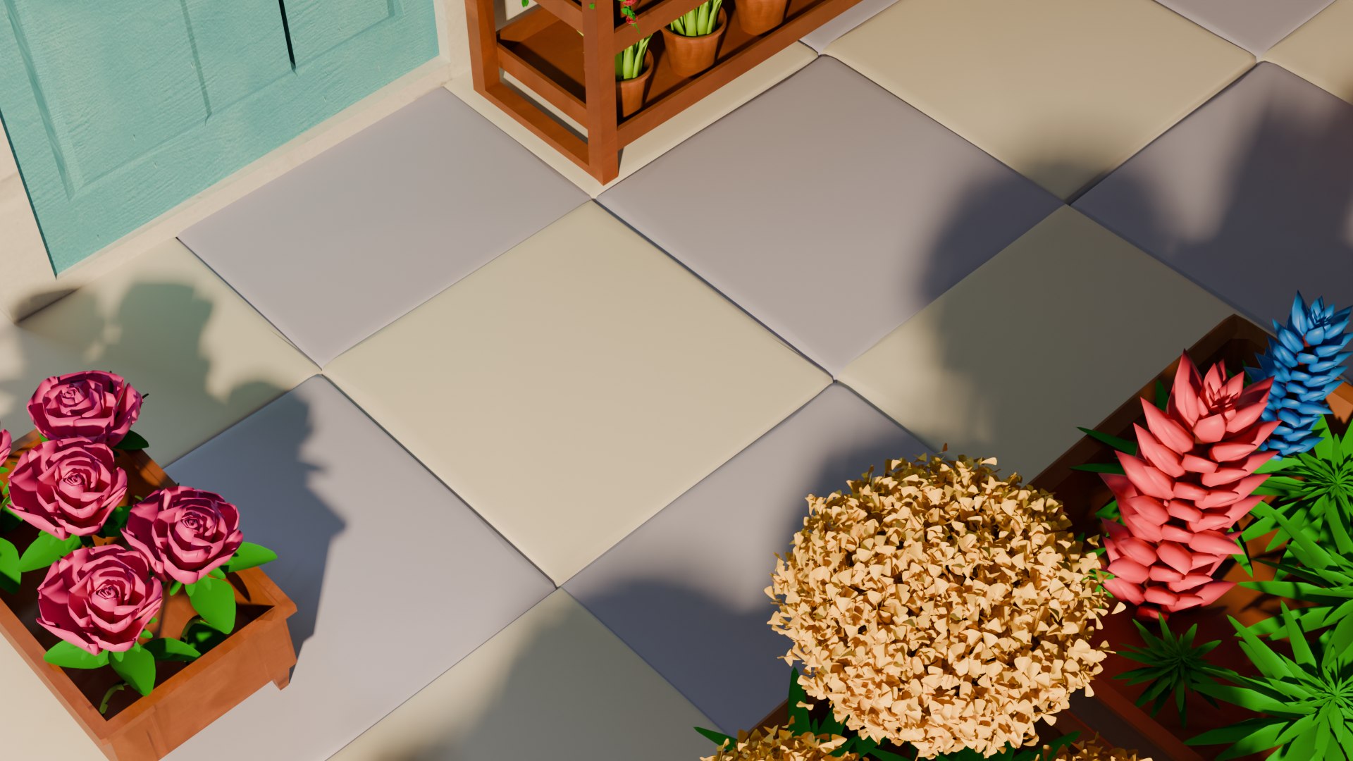 3D Flower Shop - TurboSquid 2288682