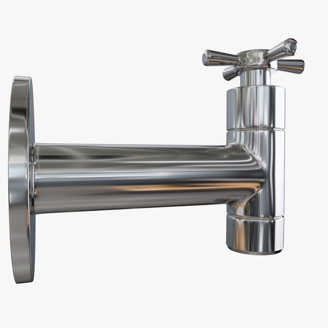 3d Water Tap Model