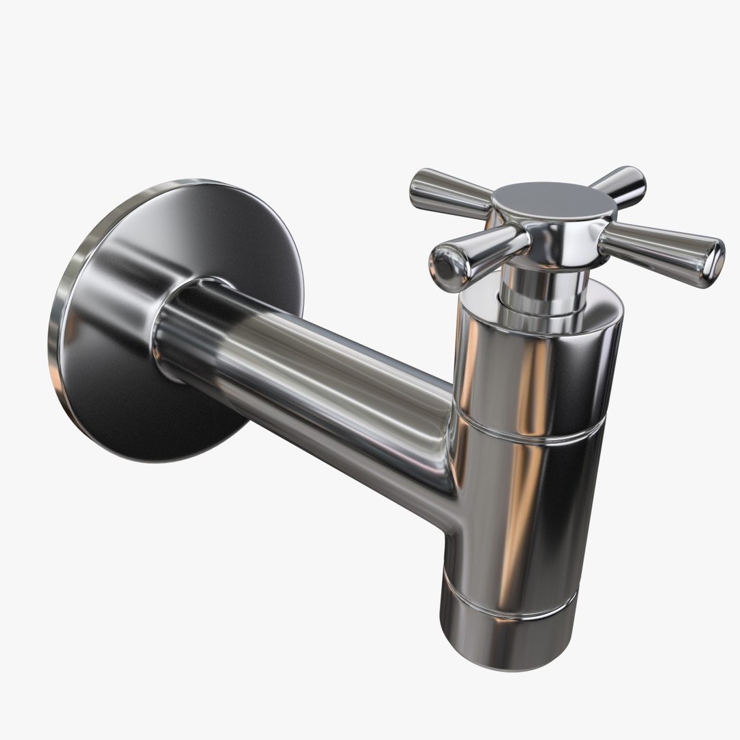 3d Water Tap Model