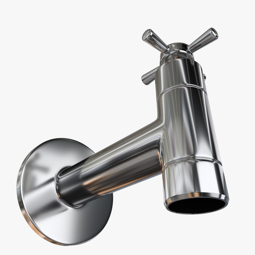 3d Water Tap Model