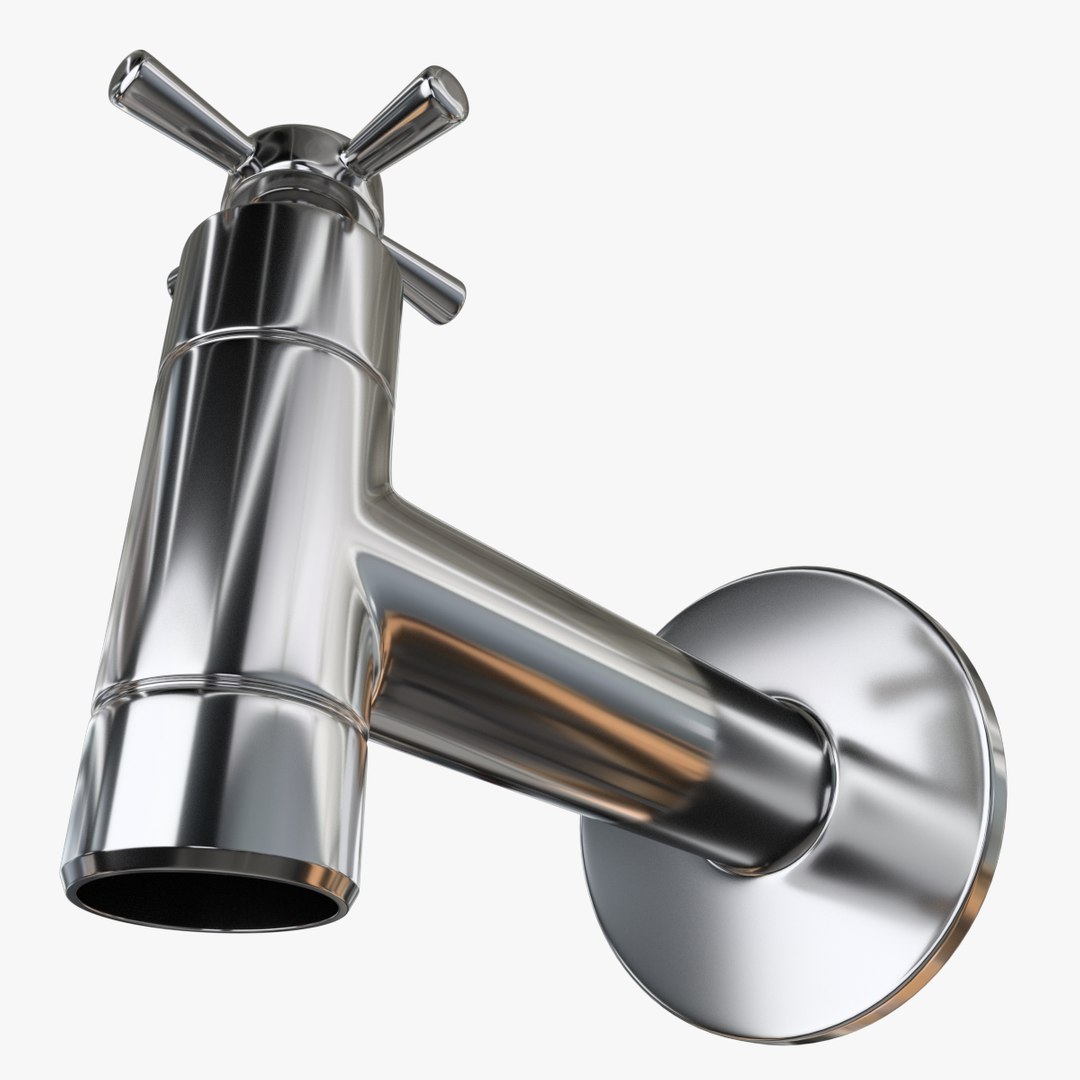 3d Water Tap Model