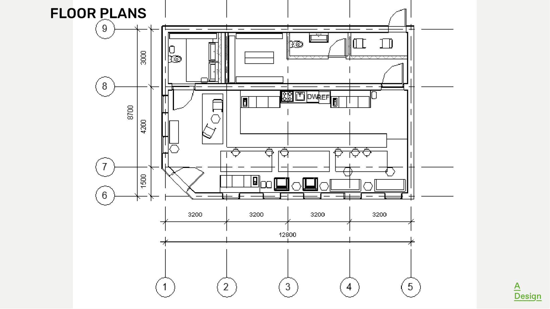 modelo 3d Cafetería - Modelo Revit - TurboSquid 2018315