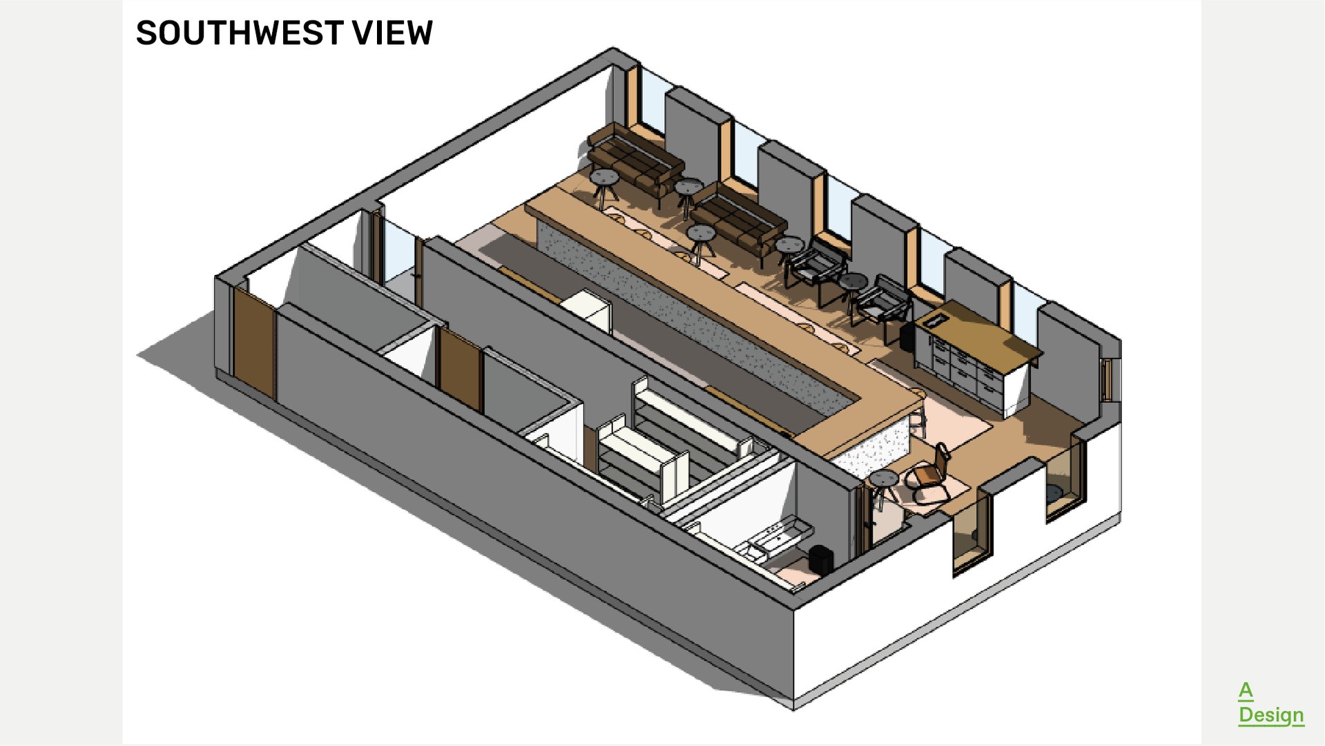 Coffee Shop - Revit Model 3D Model - TurboSquid 2018315