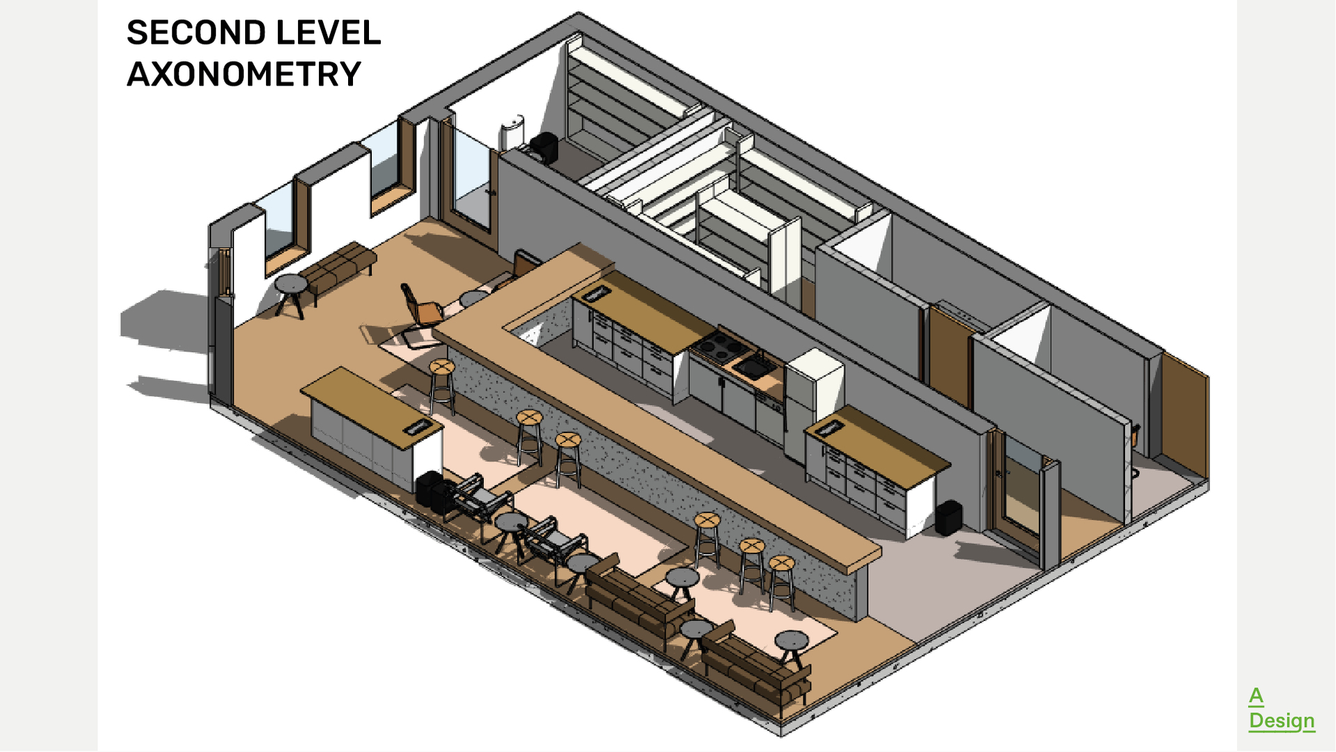 modelo 3d Coffee shop - Revit model - TurboSquid 2018315