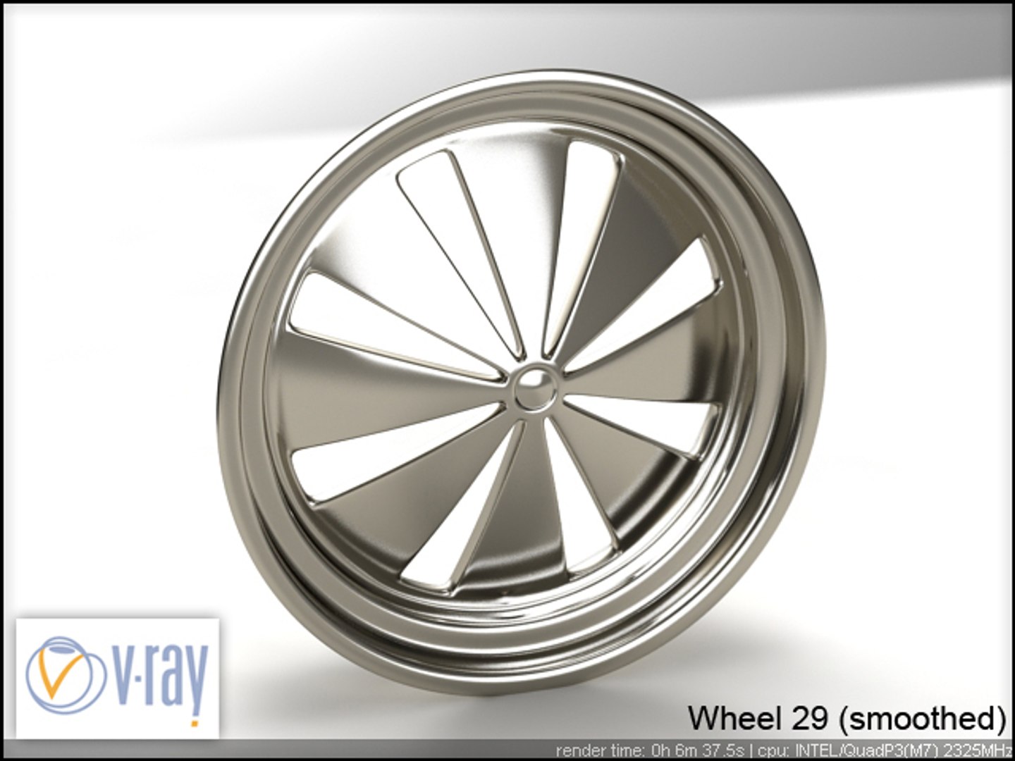 Wheel 29 3d Model