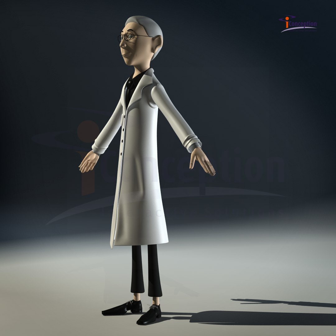 3d Model Cartoon Toon Old