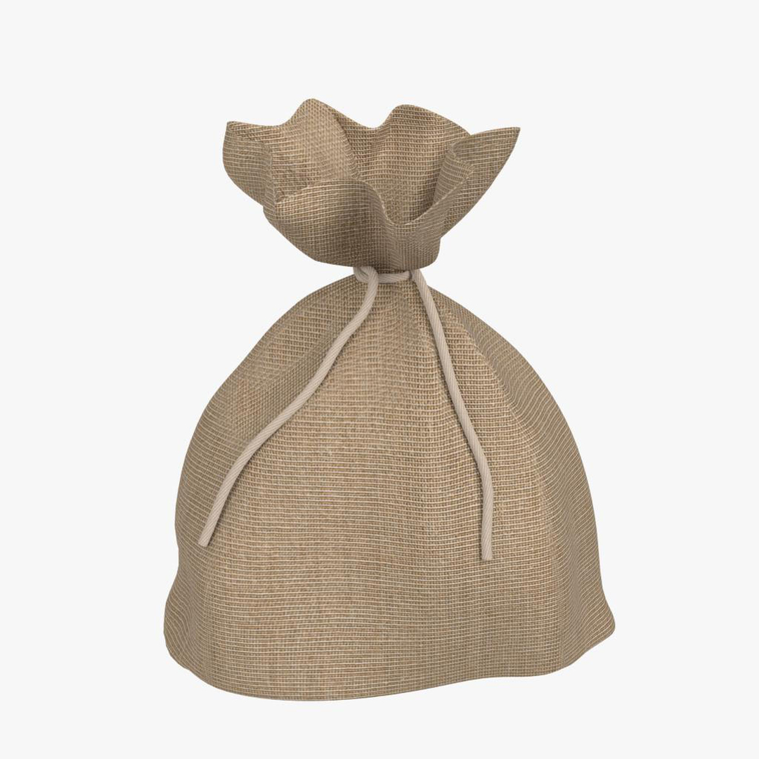 3D Model Jute Sack - TurboSquid 1402017