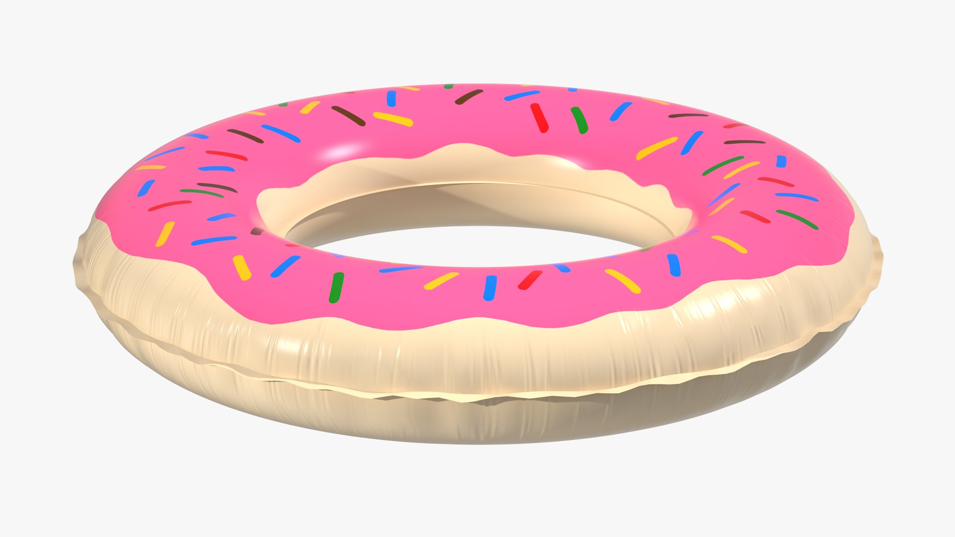 3D Pink Doughnut Swimming Pool - TurboSquid 1485128