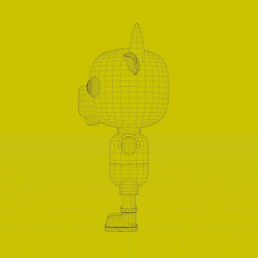 3D Bull Character Blender Cute Animals Model - TurboSquid 1991044