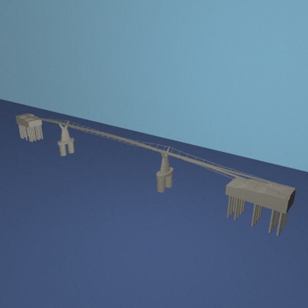 3d model bridge millennium